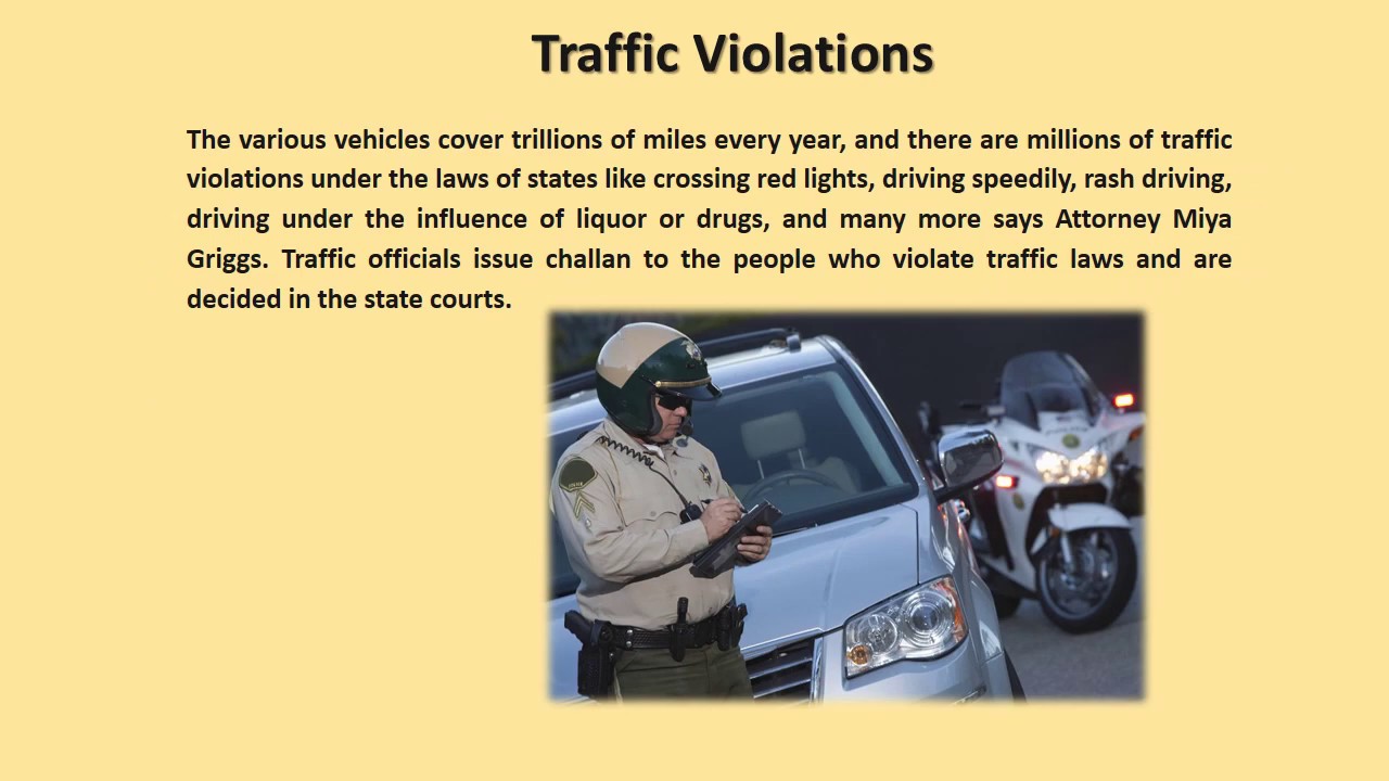 Traffic Violation Crime - YouTube