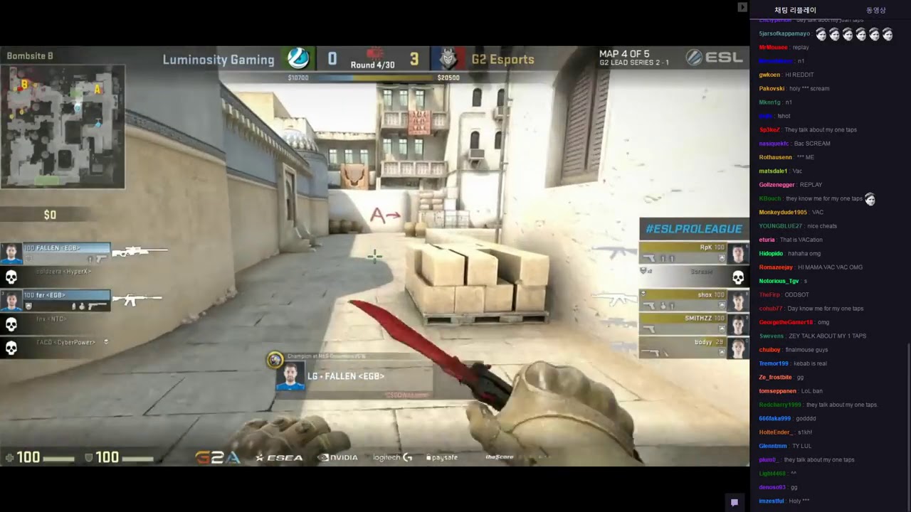 ScreaM 1Taps in fnx twitch chat - YouTube