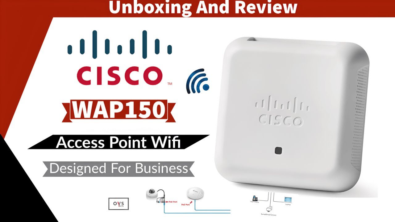 Cisco Wireless Devices WAP150 Wifi Access Point For Small Business ...