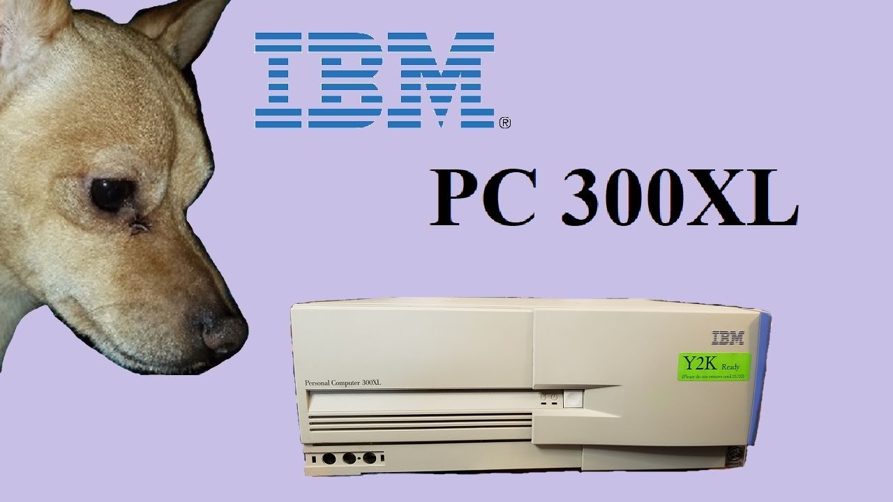 IBM PC 300XL - YouTube