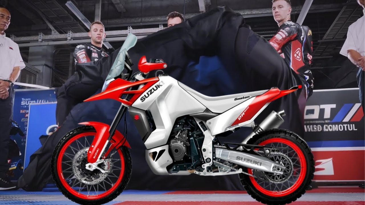 NEW 2025 SUZUKI DR 800 TWIN GASTON EDITION UNVAILED!!! - YouTube
