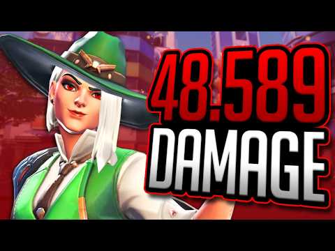 Pumping Out GODLIKE Damage with Ashe in Top 500! | Overwatch