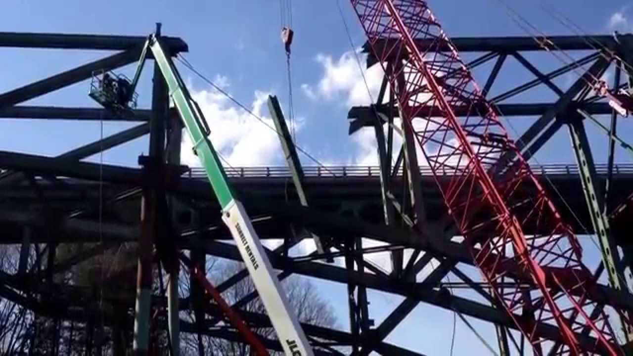 Almost a big bridge fail. - YouTube