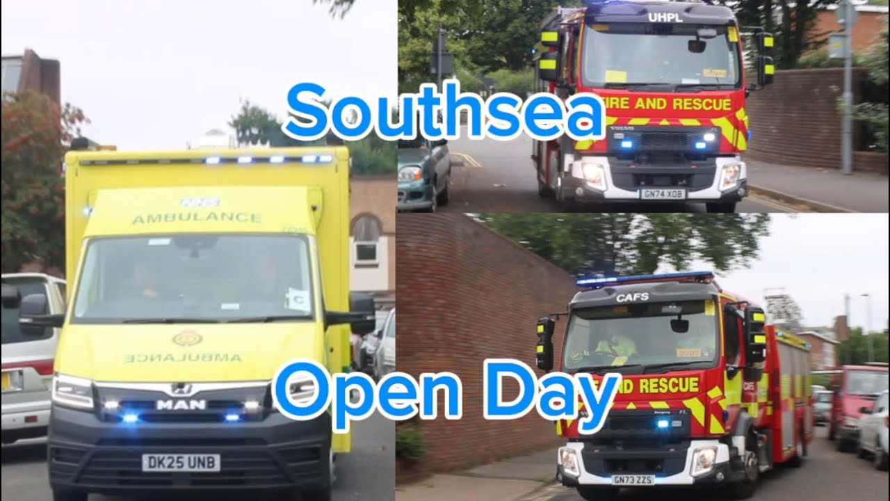 SCAS HART & Southsea’s P6 responding to incidents + mock response - YouTube