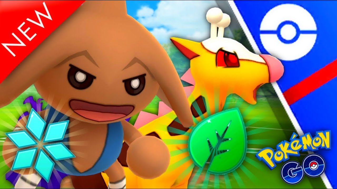 *MUST TRY NEW META* Triple Axel Hitmontop & Trailblaze Girafarig GO ...