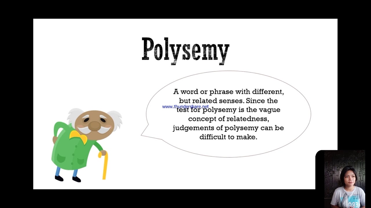 what is Polysemy? - YouTube
