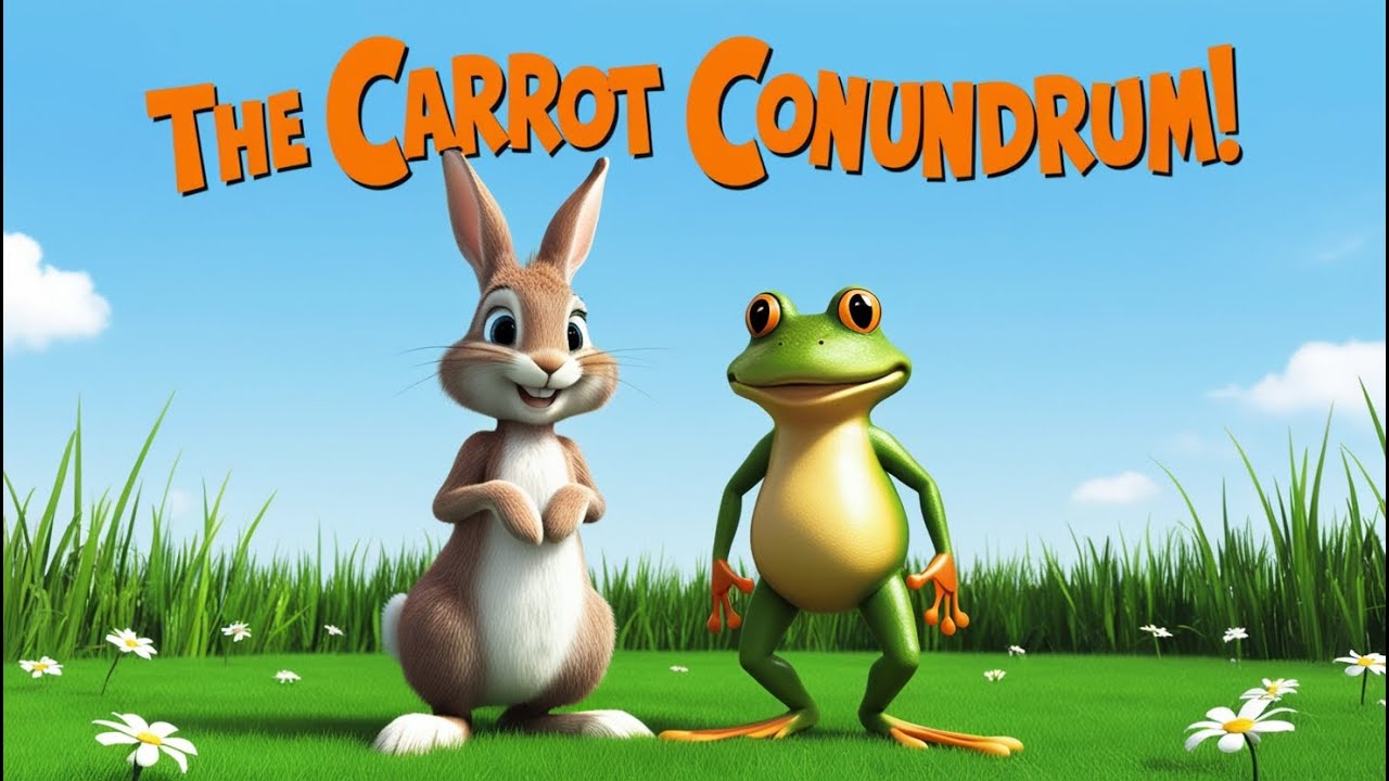 Fun English conversation between Rabbit and Frog ||English Learning ...
