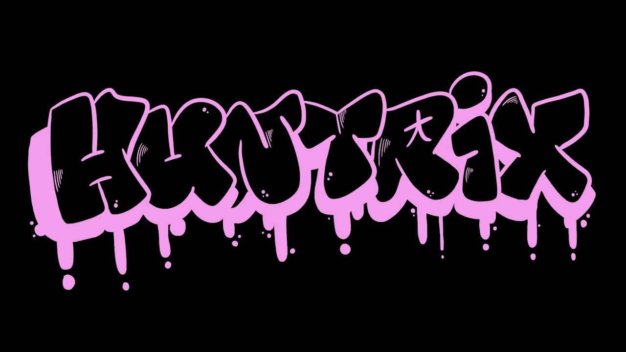 Huntrix creative fonts! #huntrix #kpopgroup #lettering - YouTube