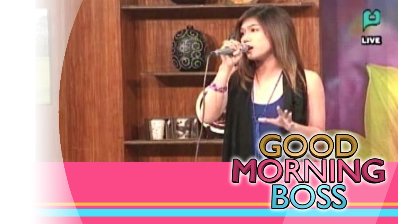 [Good Morning Boss] Performing Live: Shan Morales [03|12|15] - YouTube