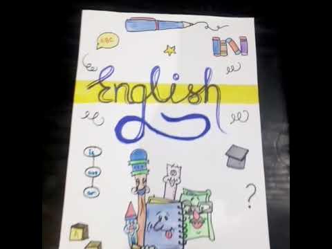 Front page design for English Project | Cover page ideas | English ...