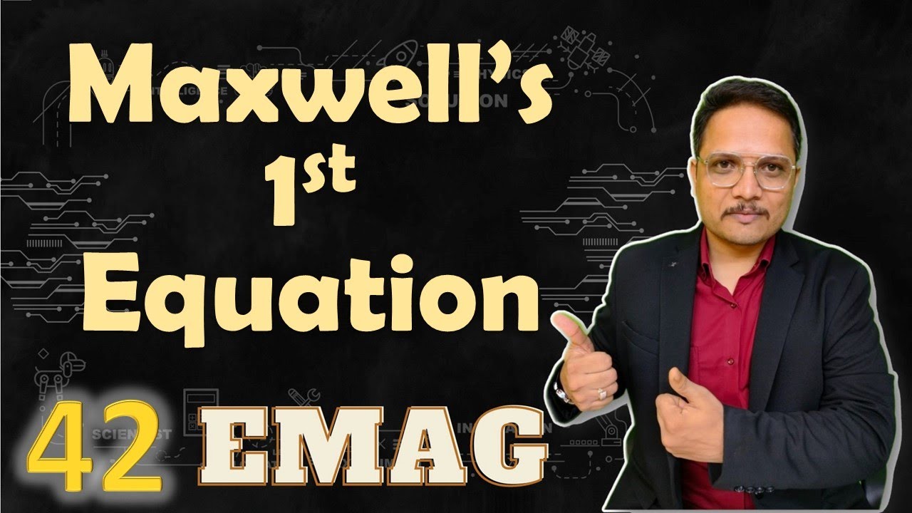 Maxwell's 1st Equation: Derivation of Integral Form and Differential/Point Form - YouTube