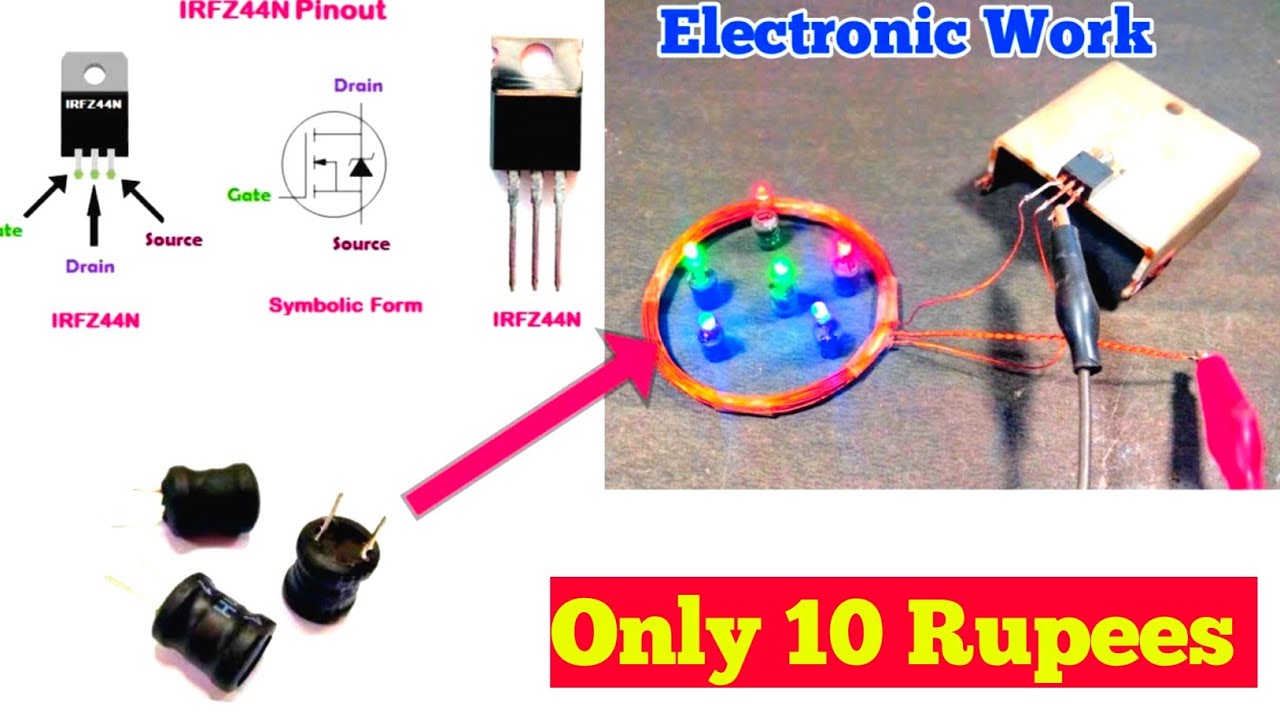 diy Wireless Led /Wireless Charger/Electronic Work - YouTube