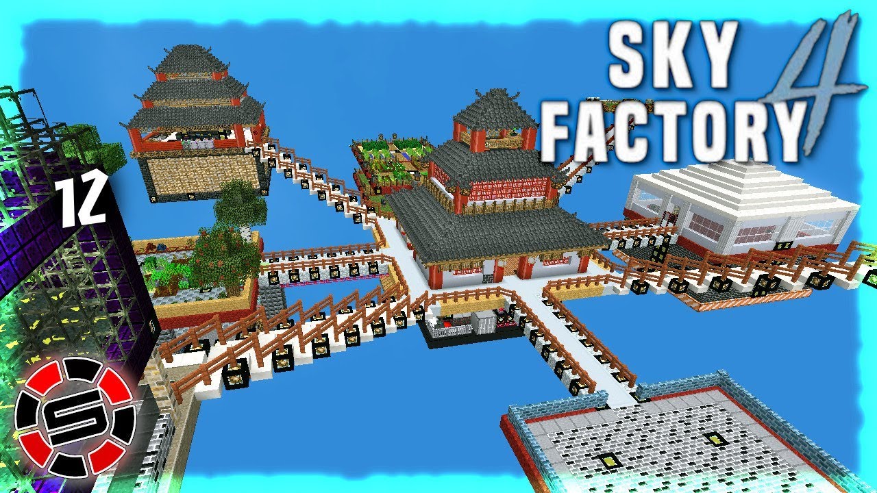 Base 2.0 & Random Quests ~ Sky Factory 4 ep12 - YouTube