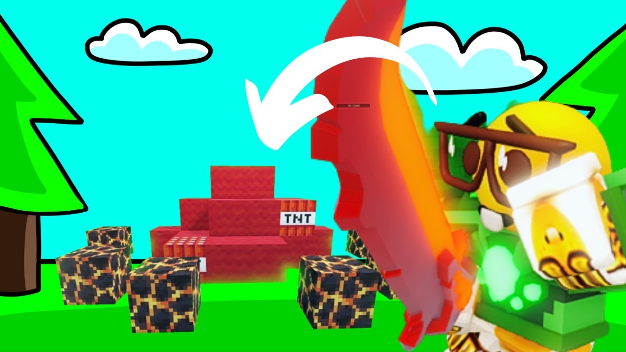 The Siege TNT Proof Bed Defense! (Roblox Bedwars) - YouTube