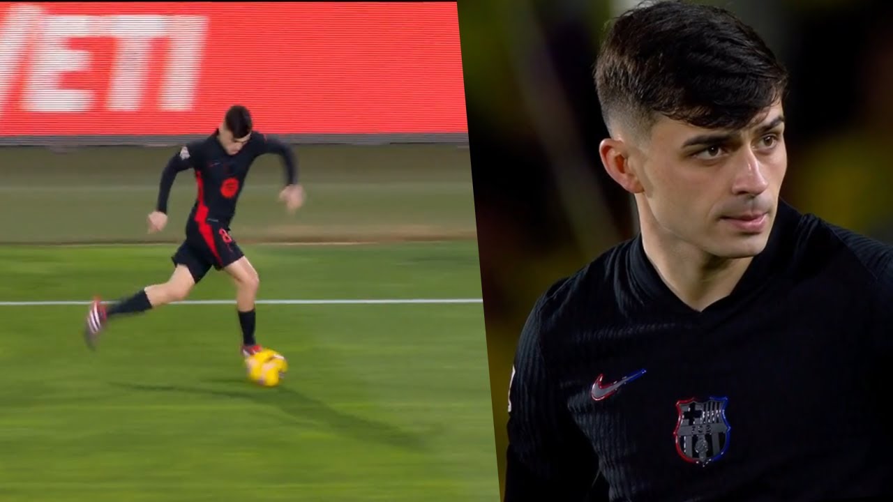 PEDRI running through vs LAS PALMAS HD 1080i - YouTube