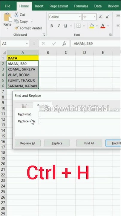 Remove or Delete unwanted data in excel | Clear unwanted data in excel #shorts #excel #exceltips ...