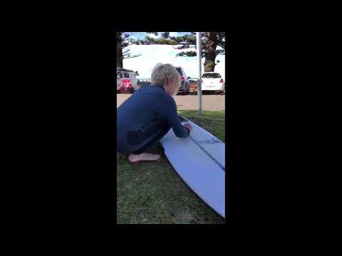 Fun pumping surf at Mona with Rhys