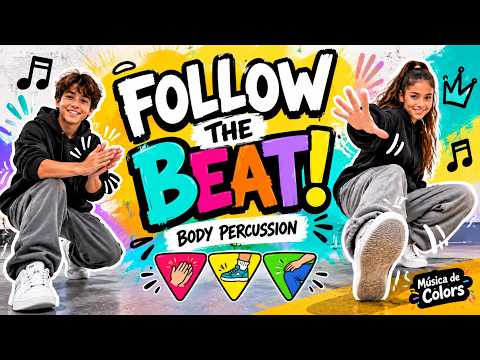 FOLLOW THE BEAT! 🥁 | Body Percussion Dance Challenge