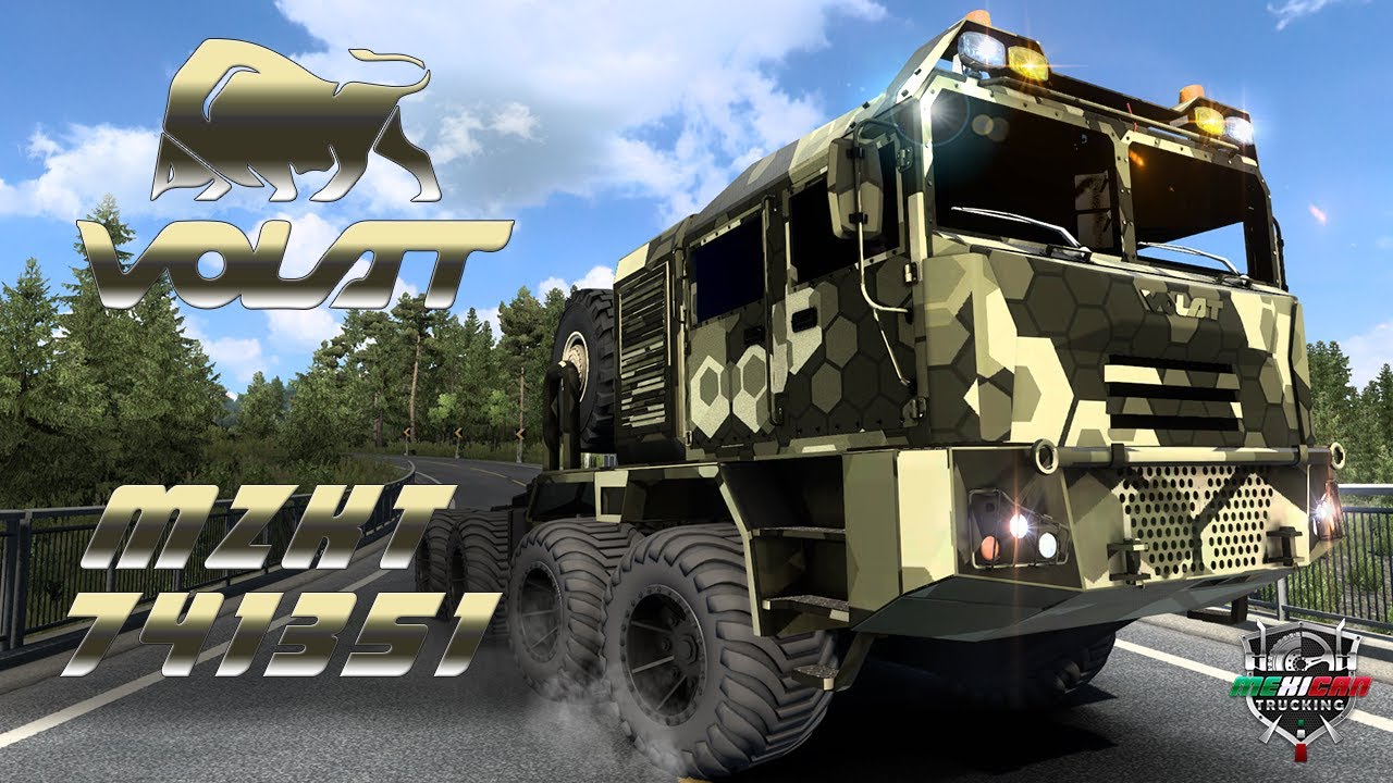 #MOD MZKT Volat-741351 - Euro Truck Simulator 2 1.46 - YouTube