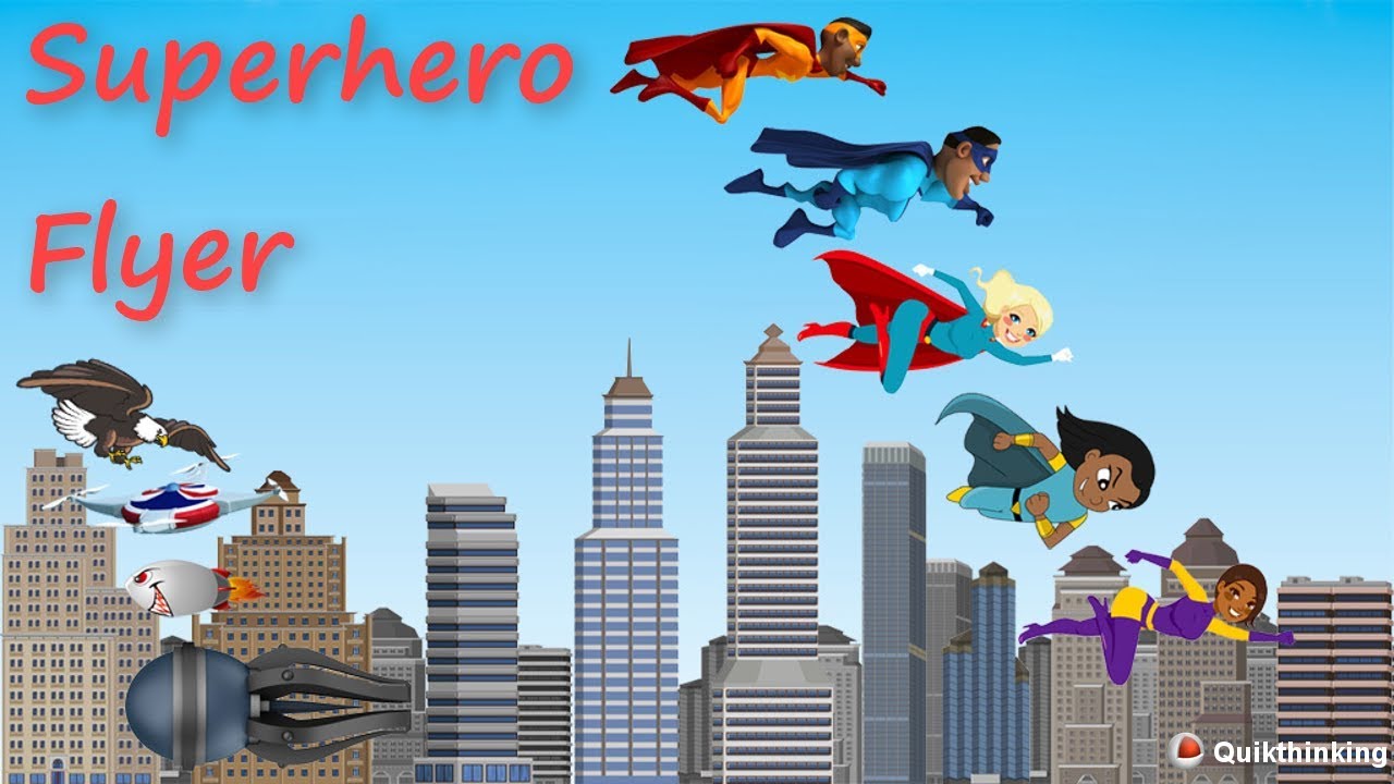 Superhero Flyer - YouTube