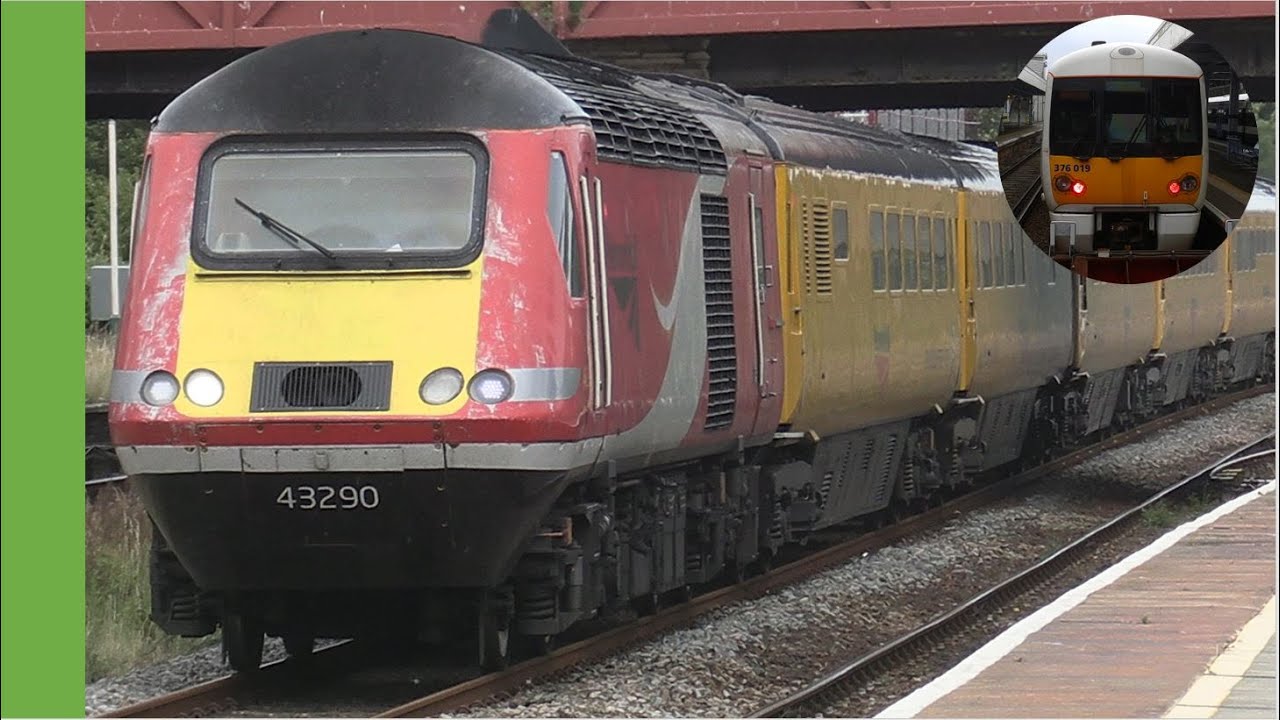 Trains at Rhyl - YouTube