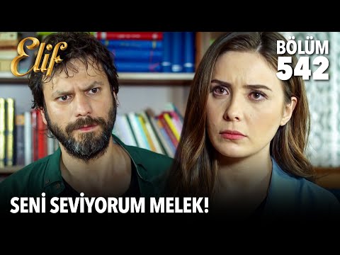 Yusuf, Melek’e ilanı aşk ediyor! 😍 | Elif 542. Bölüm