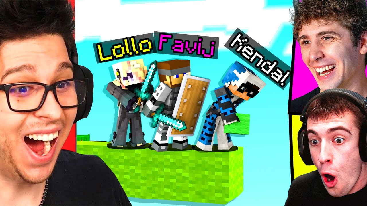KENDAL, LOLLO e FAVIJ NELLE BEDWARS - MINECRAFT ITA - YouTube