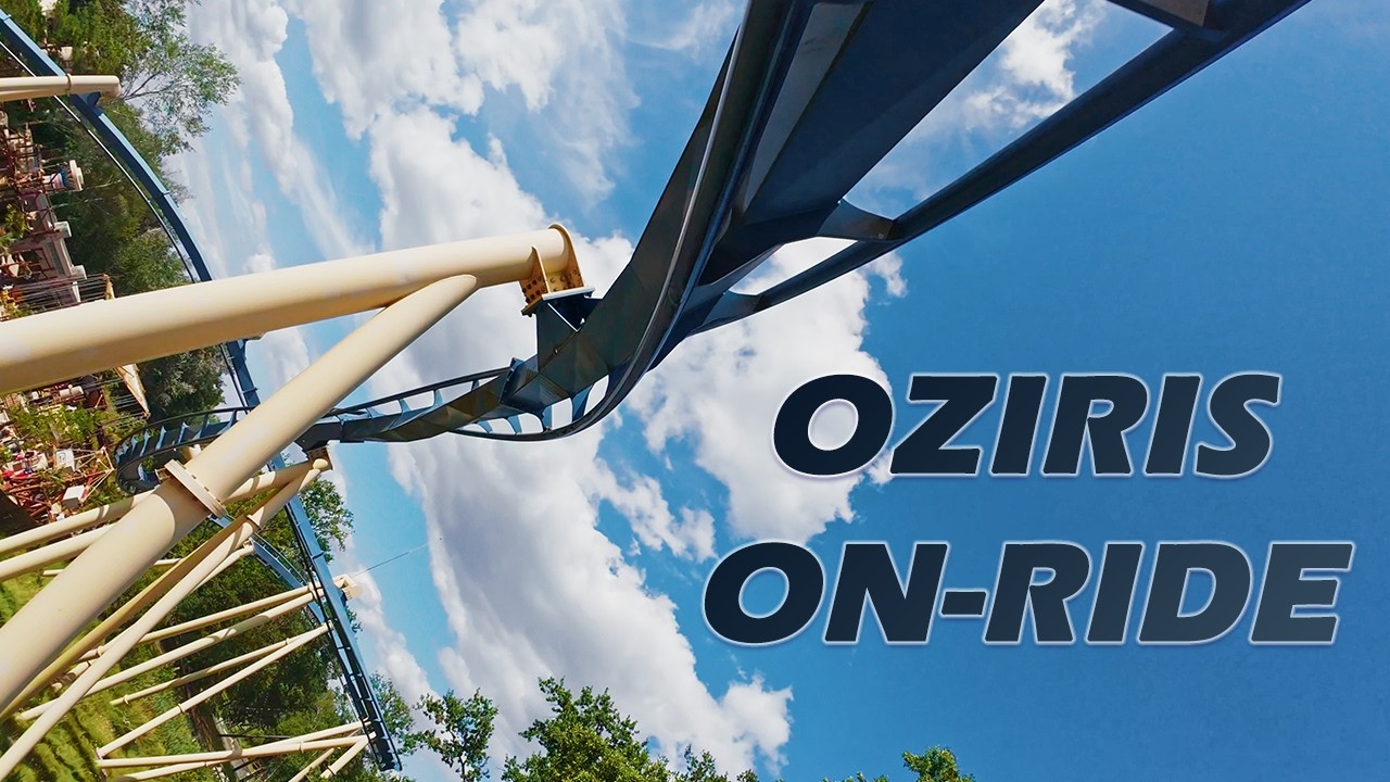 Oziris POV on ride C4K - Parc Astérix 2024 - YouTube