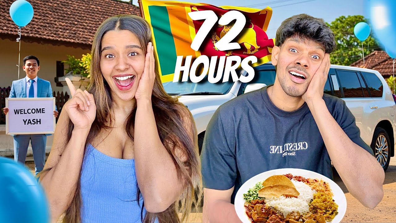 72 hours in Sri Lanka 🇱🇰 🌴 Yash and Hass #newvlog - YouTube