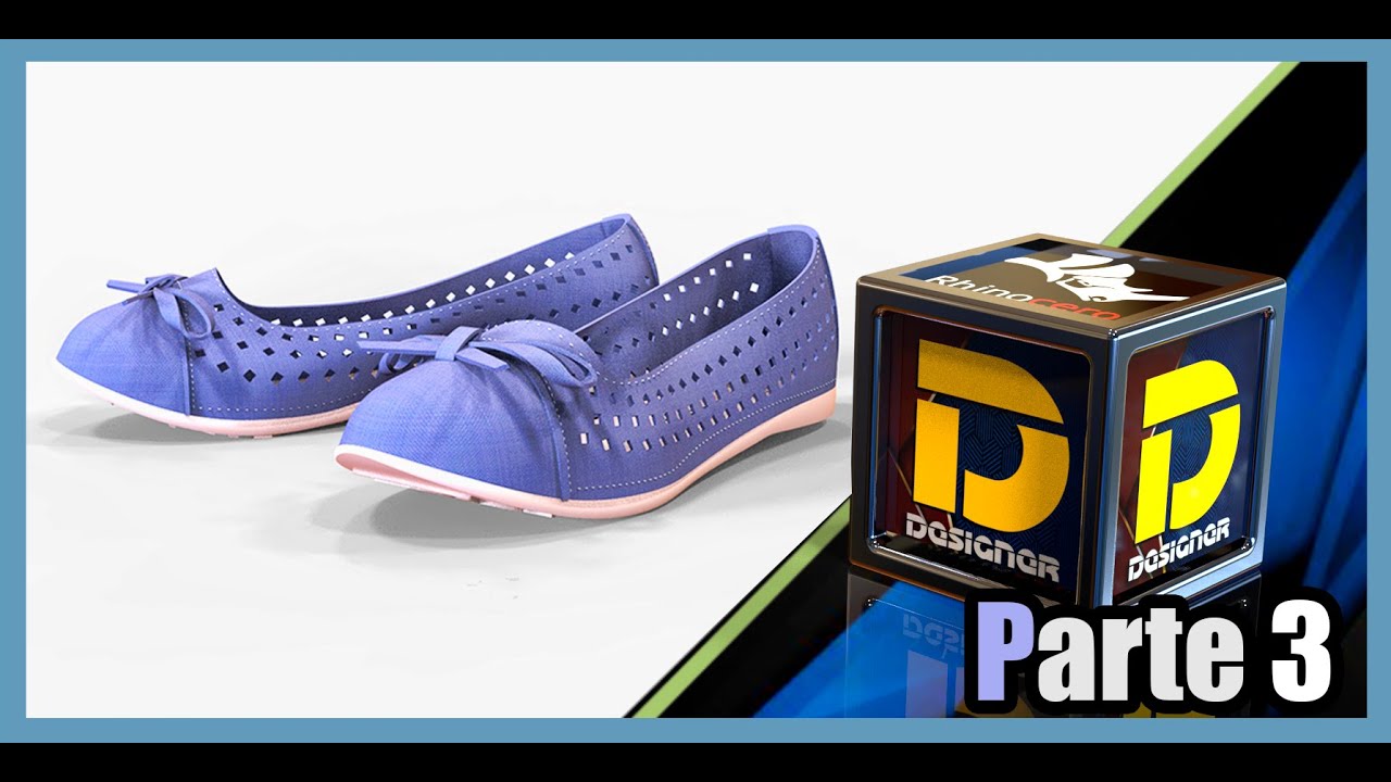 Rhino 3d Zapatos de Dama Intermedio pt 3 ENG SUB - YouTube