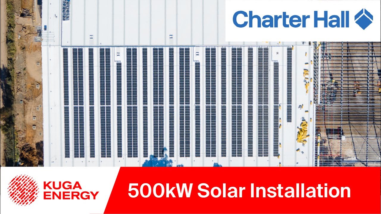 500kW Commercial Solar Installation - YouTube