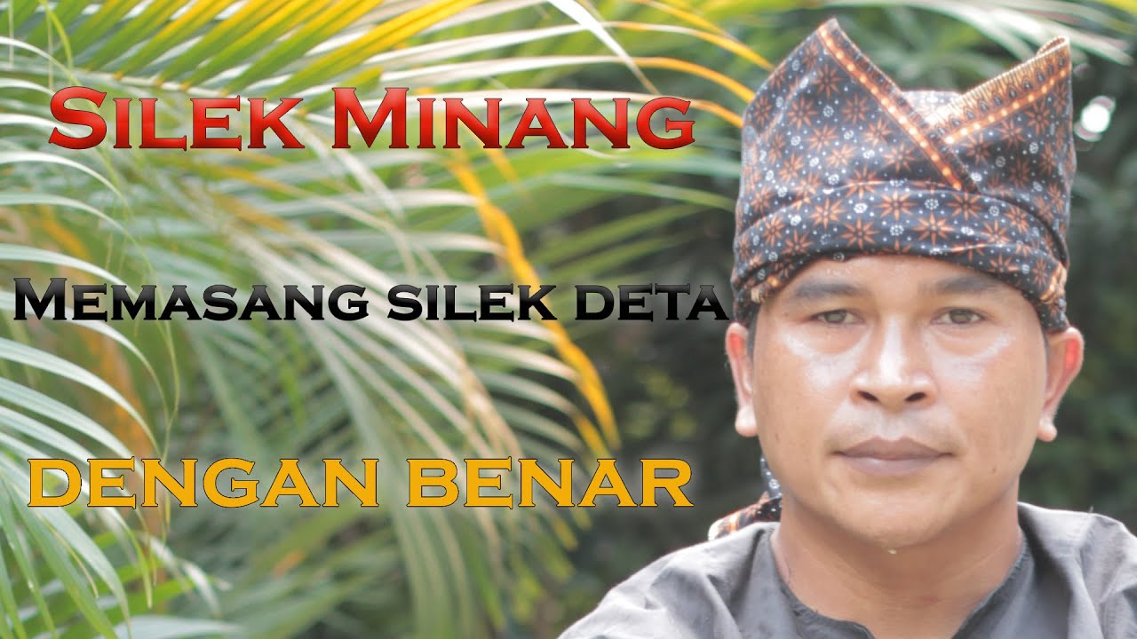 Silek Minang - Fitting A Silek Deta Correctly - YouTube