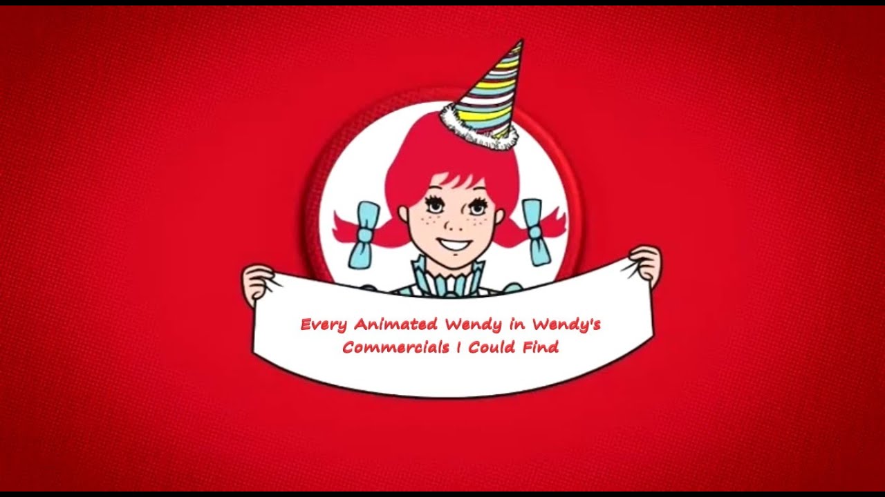 Every Animated Wendy in Wendy's Commercials I Could Find (Compilation ...
