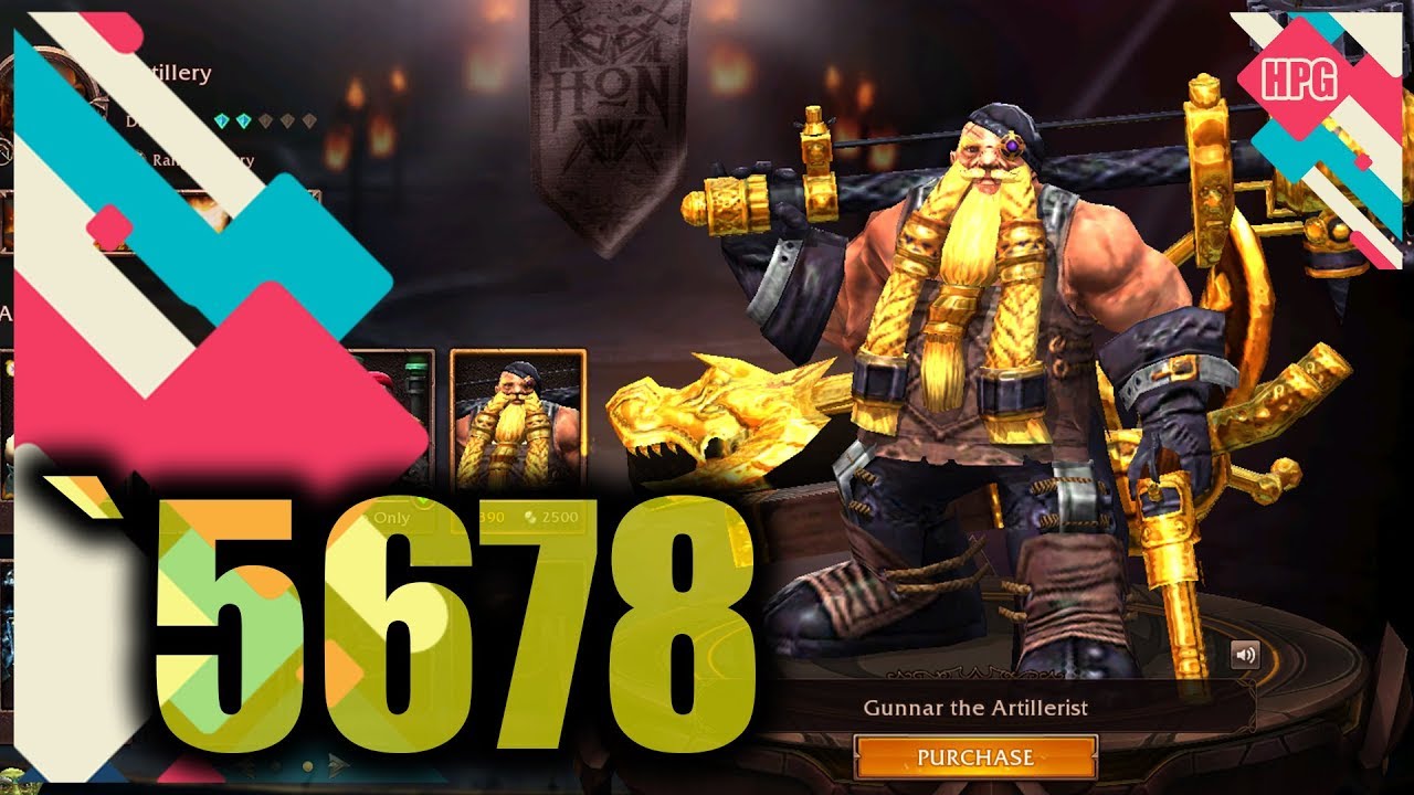 HoN Pro Artillery Gameplay - `5678 - CM - YouTube