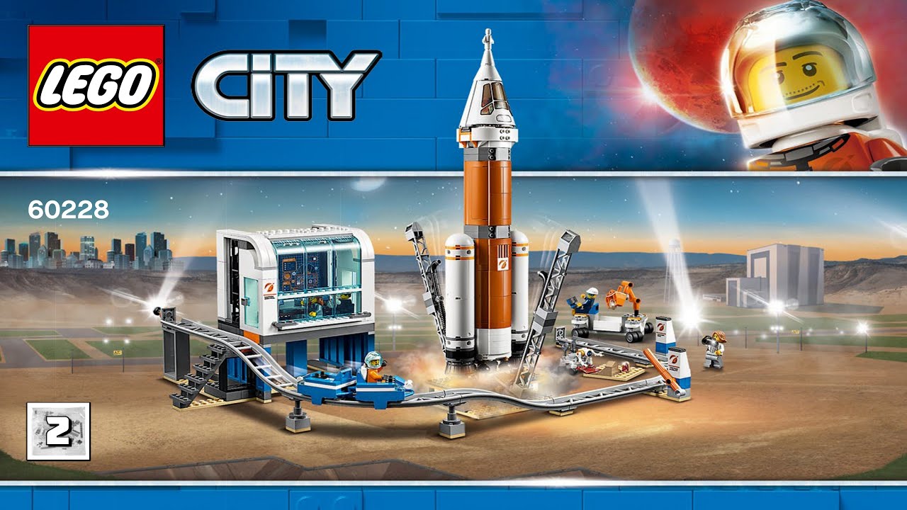 LEGO instructions - City - Space Port - 60228 - Deep Space Rocket and ...