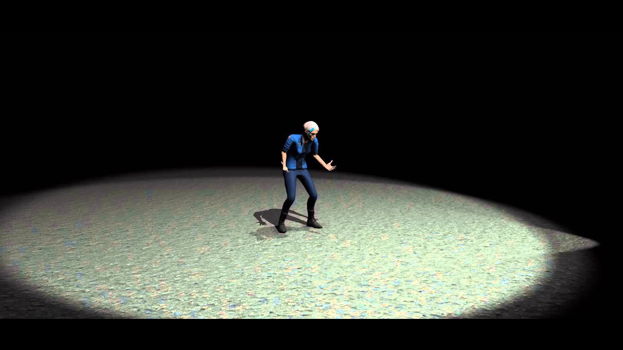 Romana scuffle animation test - YouTube