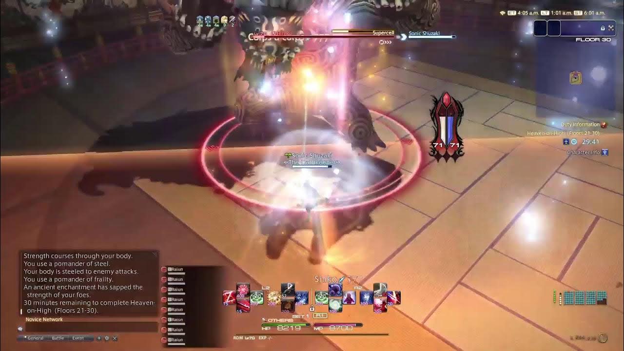 Final Fantasy XIV walkthrough - 494 - Legacy Of The Apex! Training Day Begins - YouTube