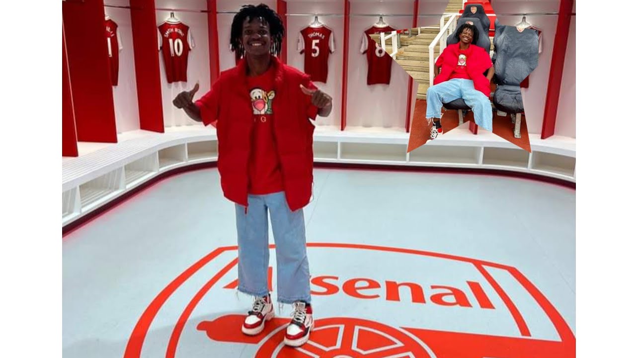 Young Killer Msodoki ndani ya Uwanja wa Arsenal Fly Emirates - YouTube
