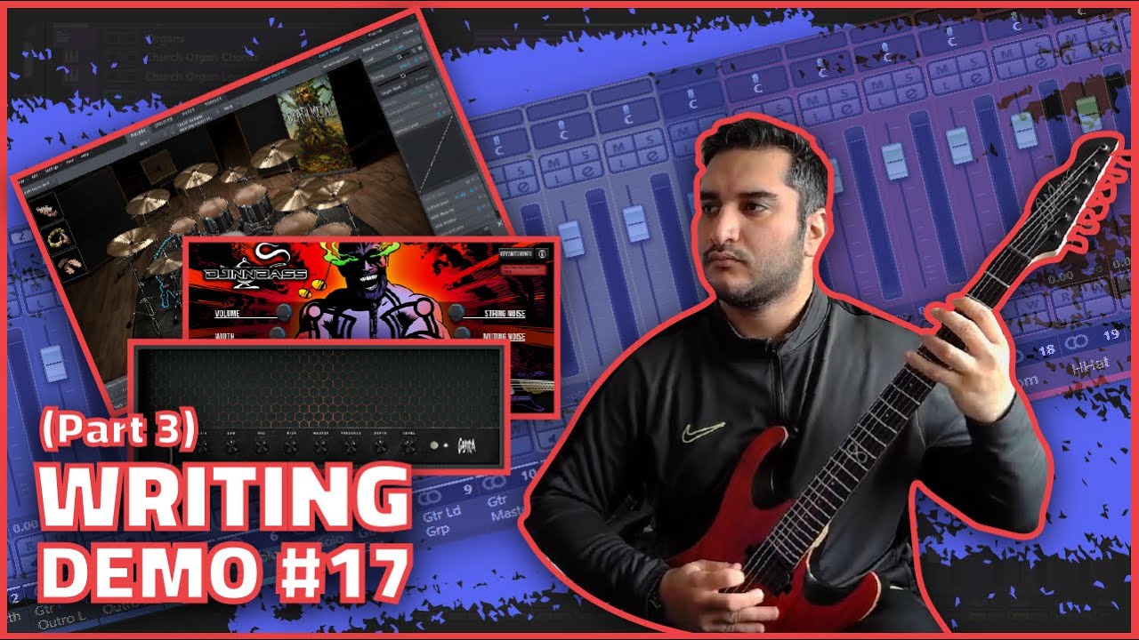 Writing Riffs for Demo 17 (Part 3) - YouTube