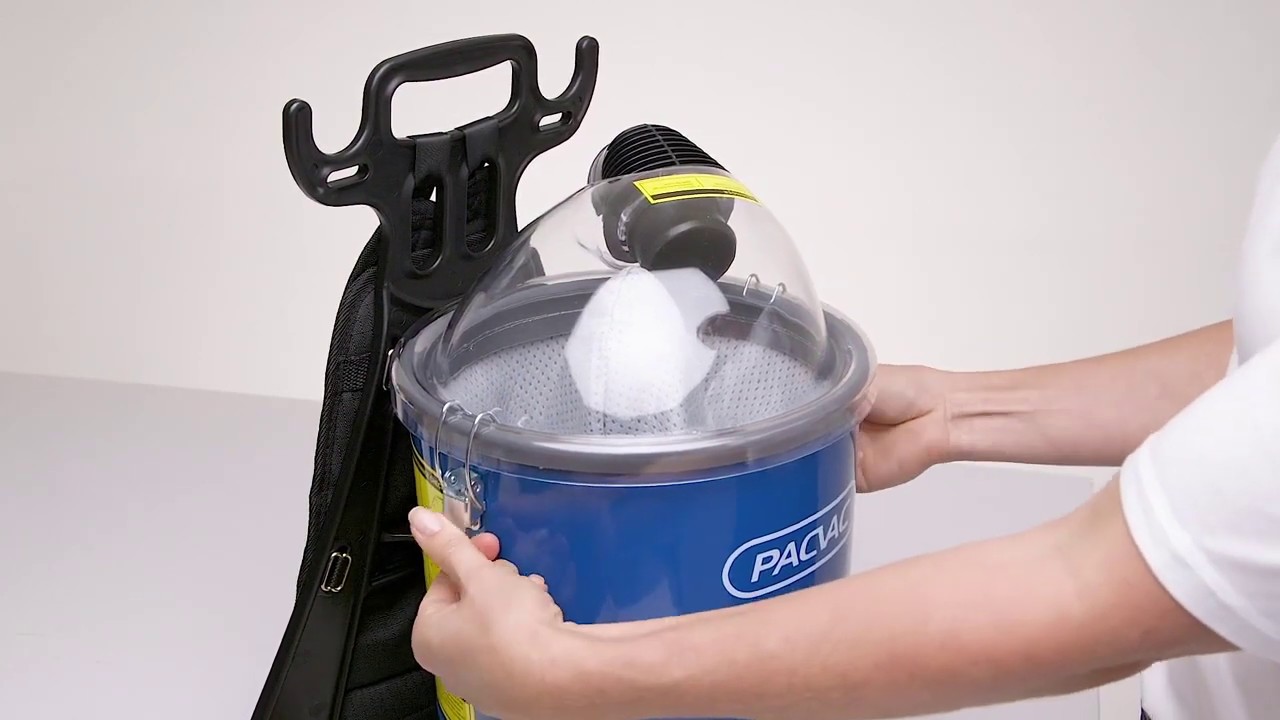 Machine Overview - Pacvac 700 Battery Vacuum Cleaner - YouTube