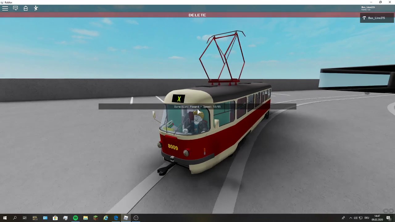 MINI TRAILER ROBLOX) Tram Simulator Final Edition By Bus_Line21^5 Von ...