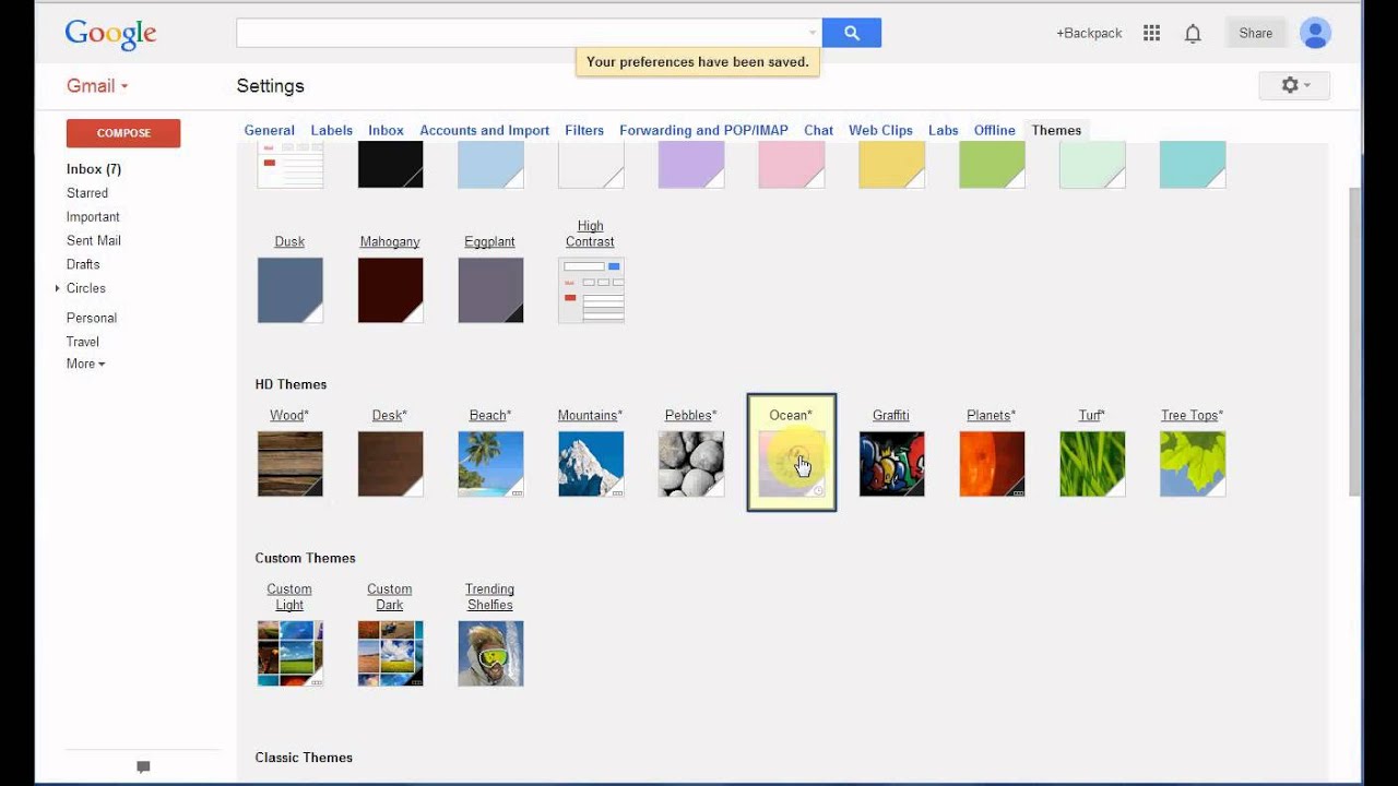 Gmail's layout and appearance - YouTube