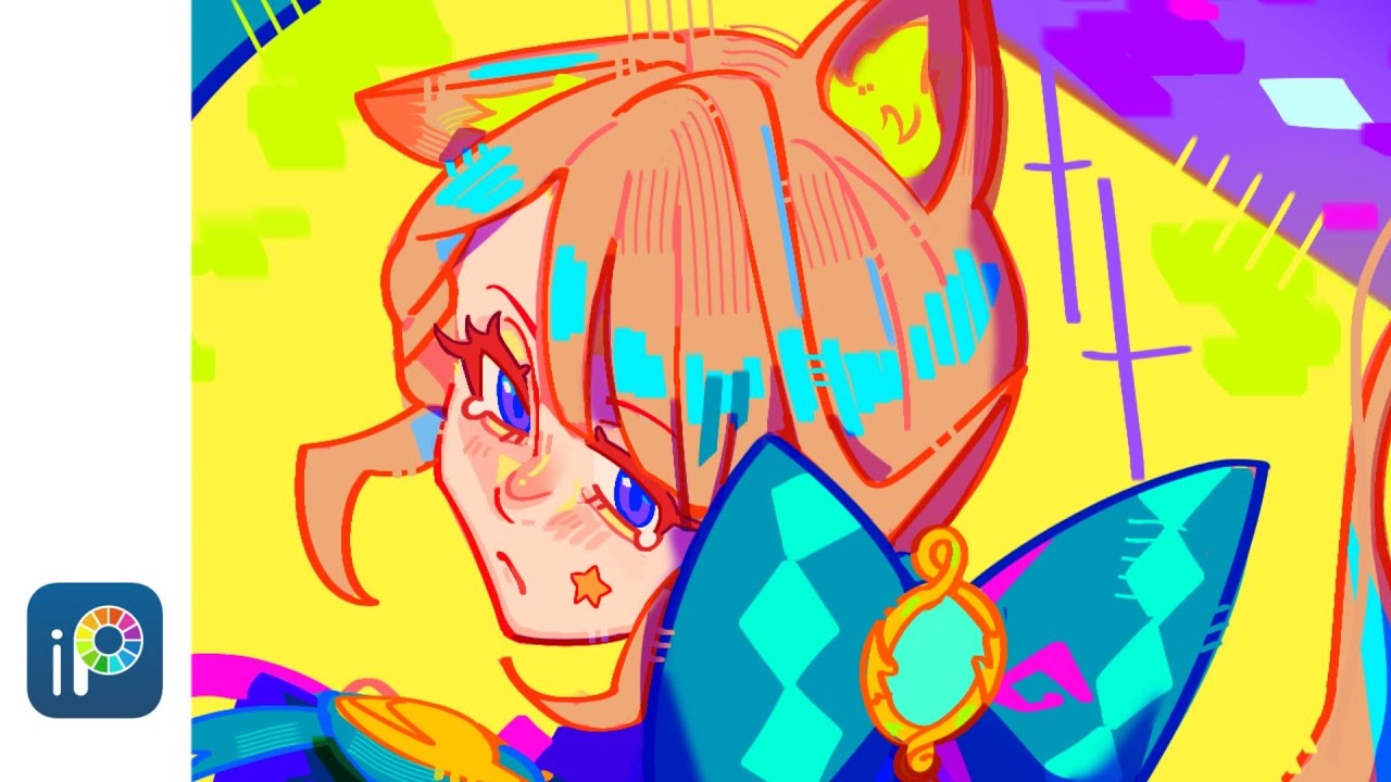 IbisPaint X - Lynette [Speedpaint #121] - YouTube