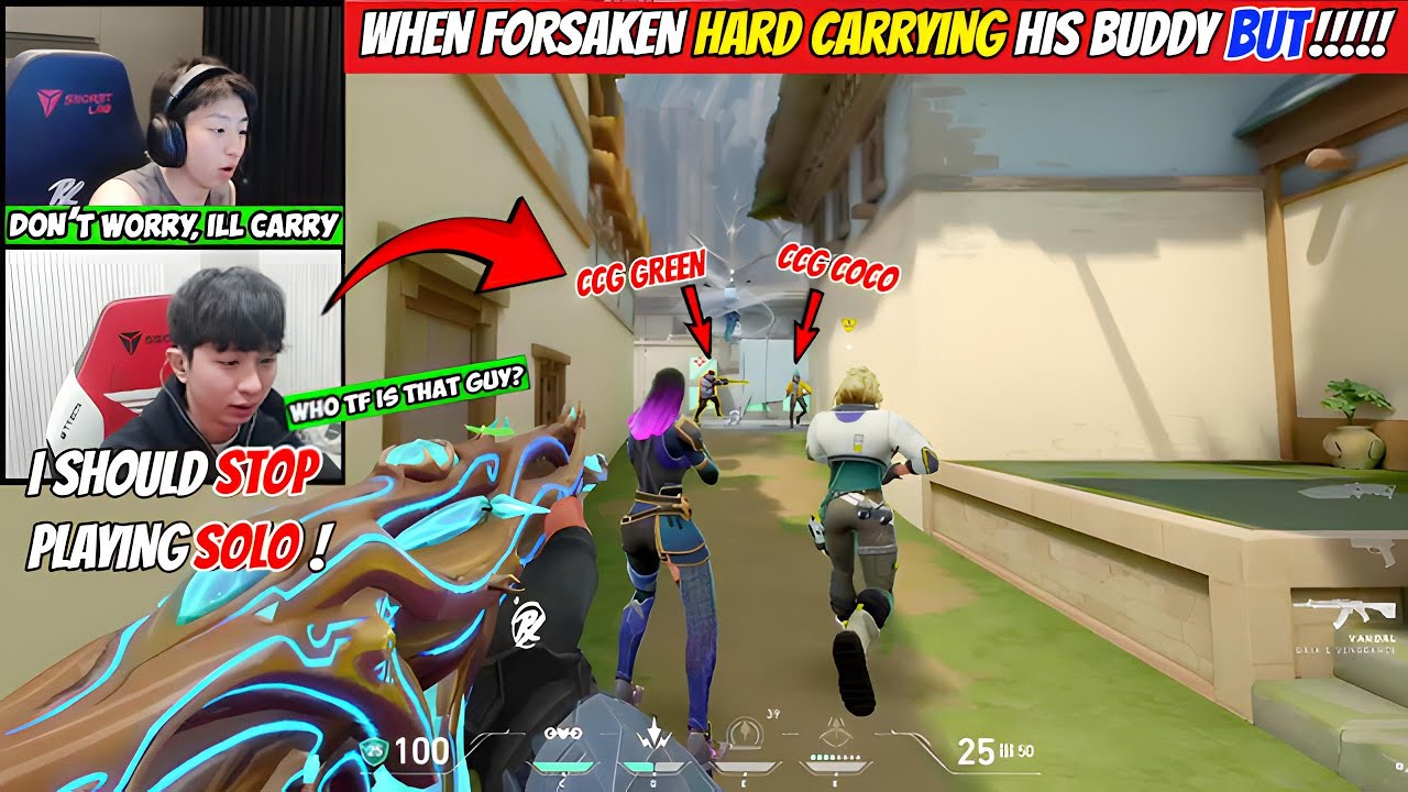 PRX f0rsakeN Hard Carrying his Brother T1 Xccurate Against CCG Green ...