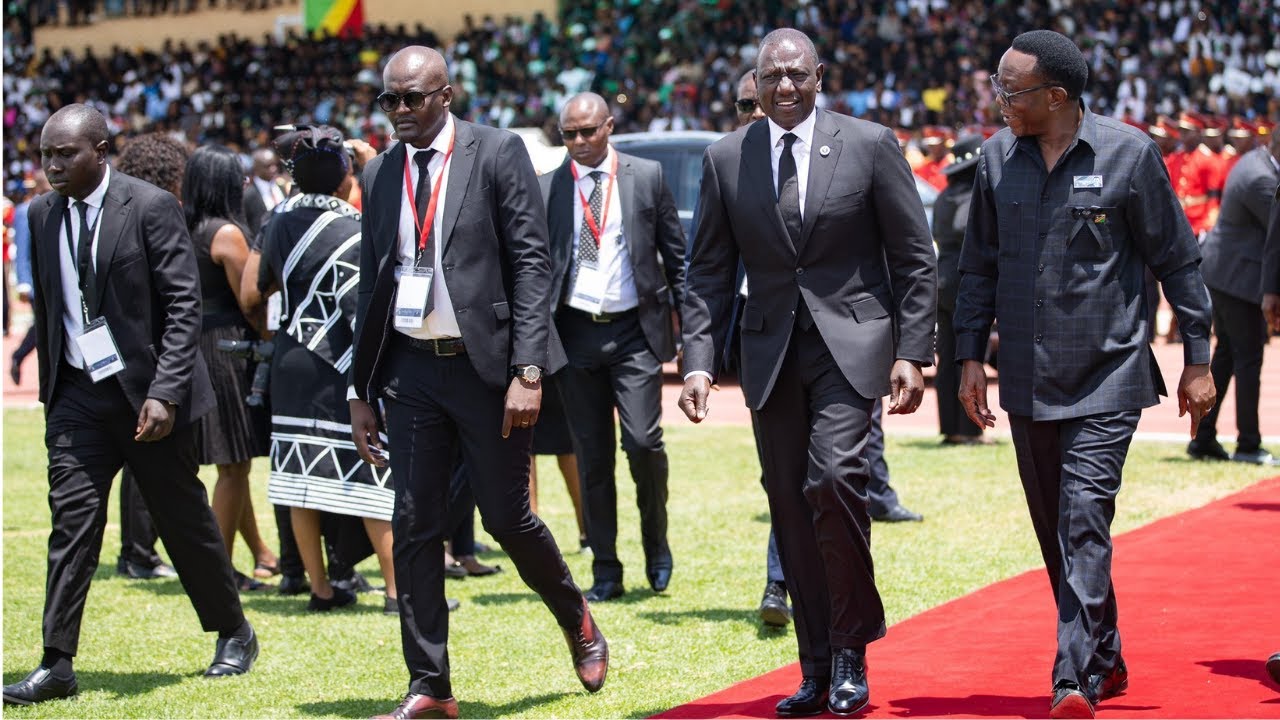 KING OF AFRICA! SEE HOW PRESIDENT RUTO WAS WELCOMED IN NAMIBIA STADIUM ...
