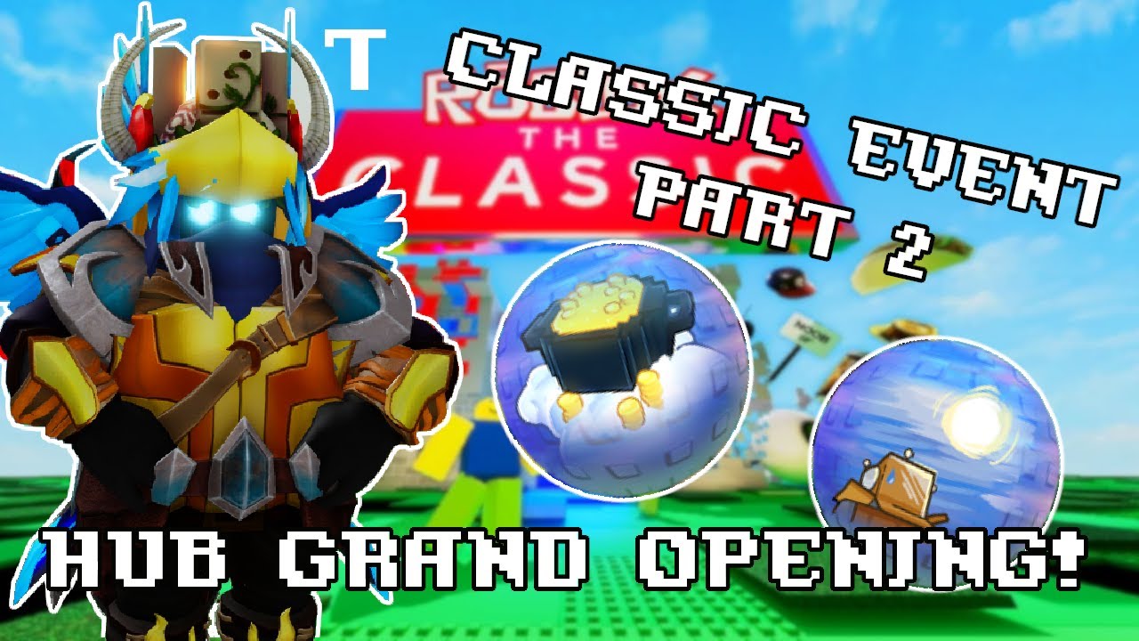 The Hub Opening and Completing Minigames! [Roblox Events: Classic ...
