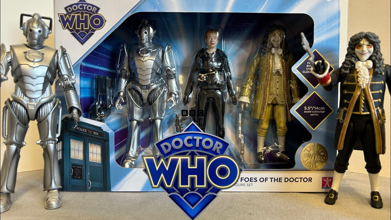 Doctor Who Friends and Foes of the Doctor 3 figure set review B&M ...