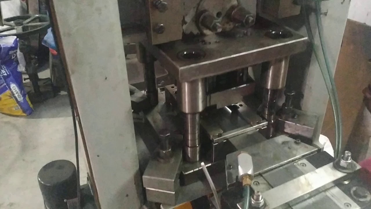 Power press Machine Progressive tooling at its best 9999219028 - YouTube