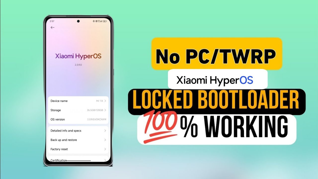 Install HyperOS 2 - No PC, No TWRP & Locked Bootloader - 1000% Working Trick [ 2025 New Guide ...