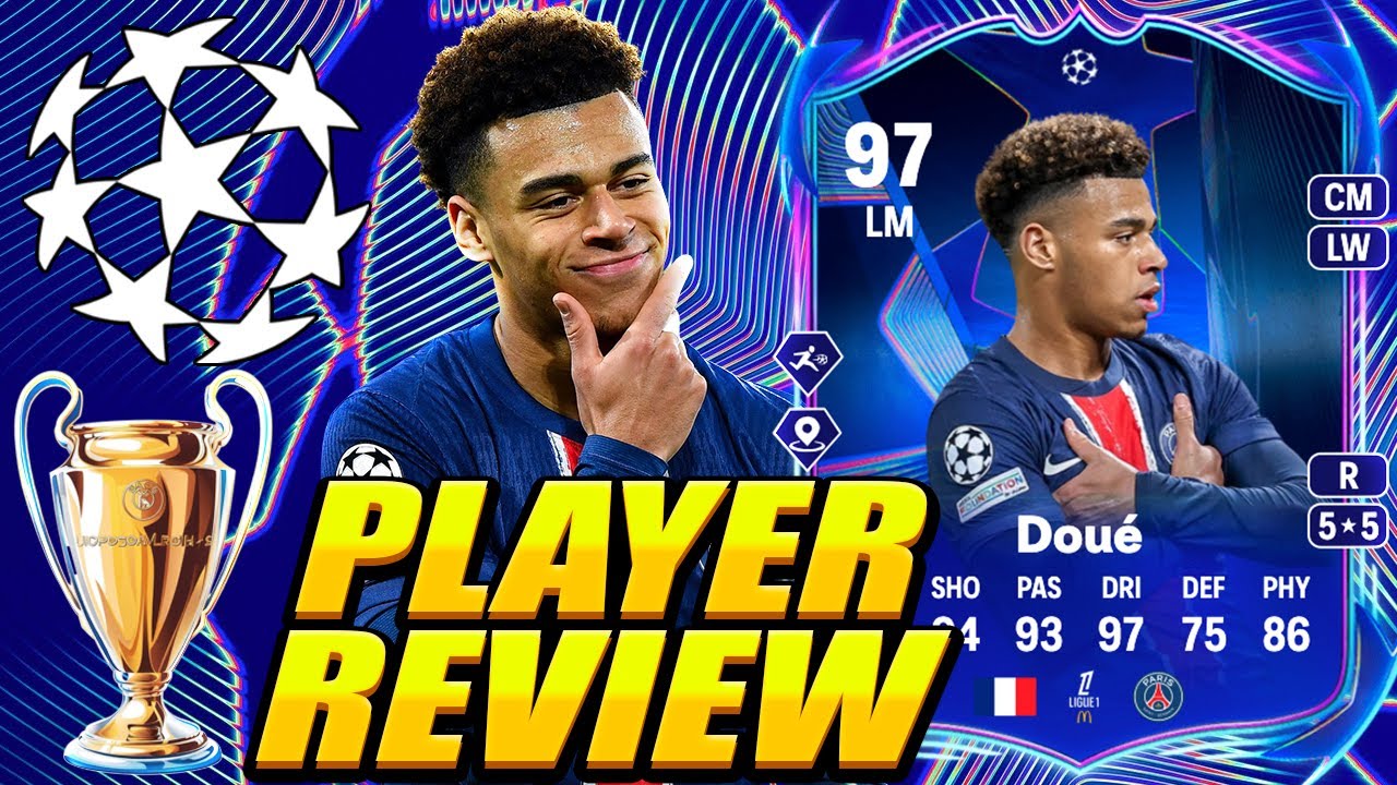 🏆 97 UCL RTTF DOUE PLAYER REVIEW! DESIRE DOUE REVIEW! RTTF CHAMPIONS ...